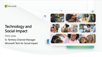 VODG | Technology and Social Impact - Microsoft Tech for Social Impact